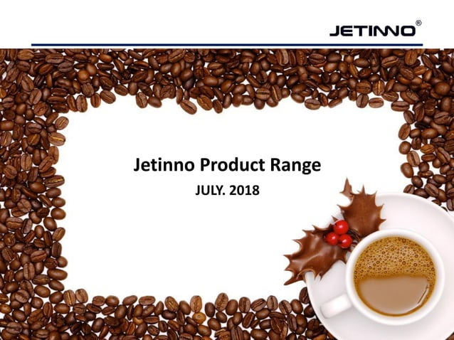 Jetinno table top coffee machine catalogue | PPT