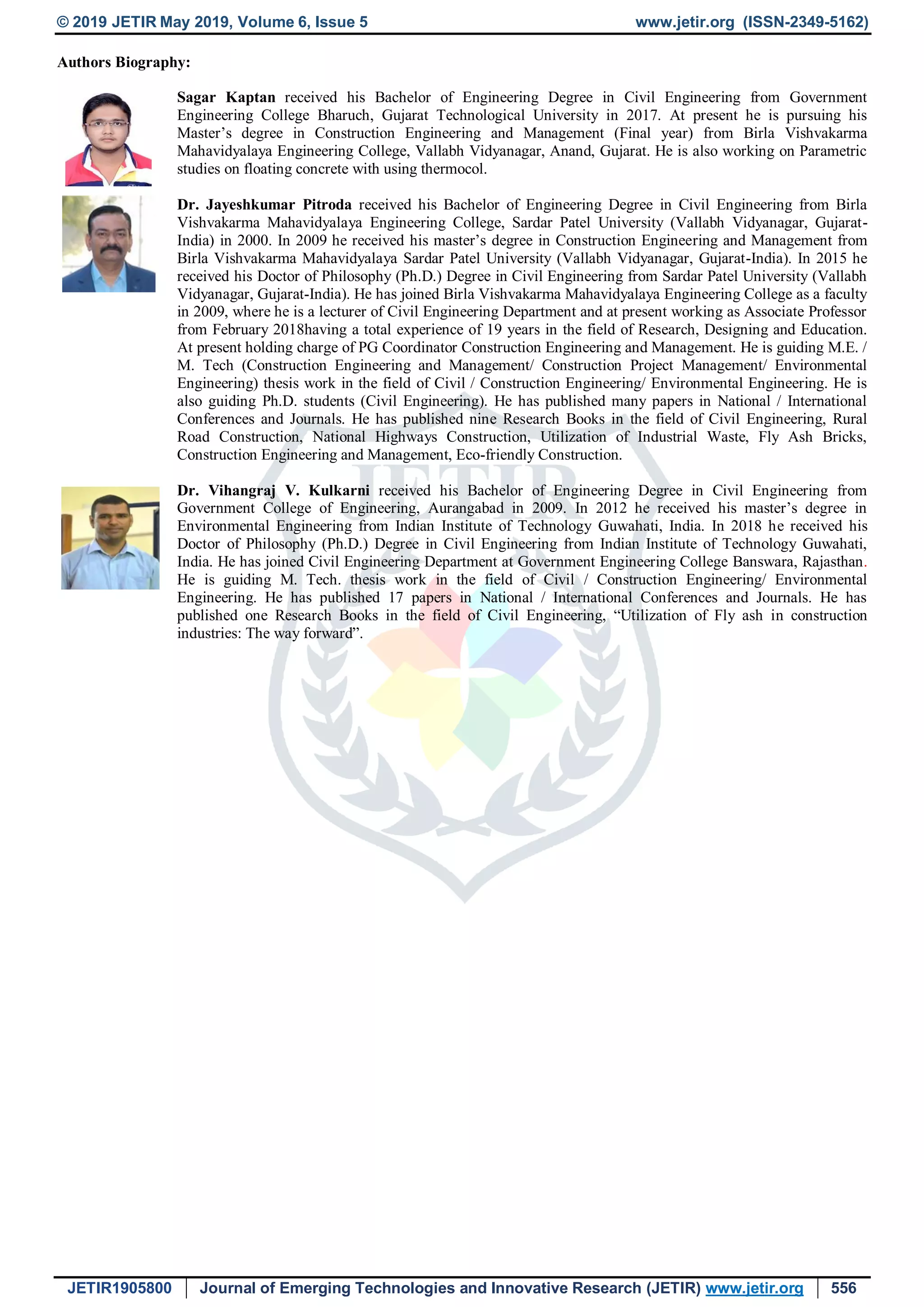 Floating Concrete Research Paper | PDF