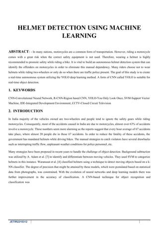 project report for engineering studfents | DOCX