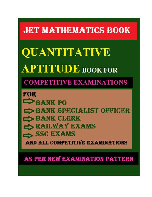 Jet Exam mathematics book | PDF