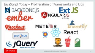 Oracle JET overview | PPTX | Web Development | Internet