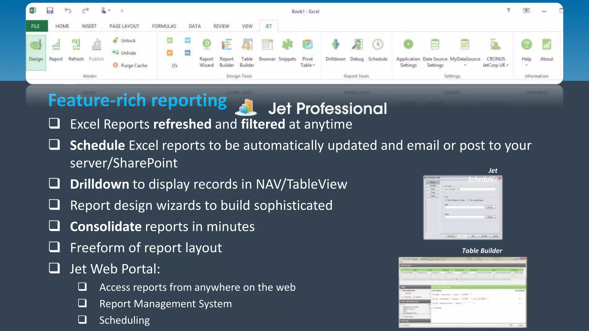 Jet Reports Overview Presentation | PPT