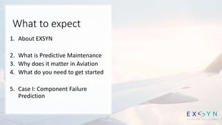 Keynote Predictive Maintenance in Aviation | PPT