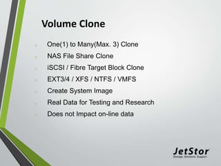 JetStor NAS series 2016 | PPT
