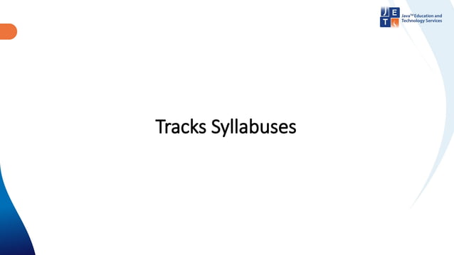 JETS Tracks Orientation 2024 - ITI 9-Month Program | PPTX | Web Development | Internet