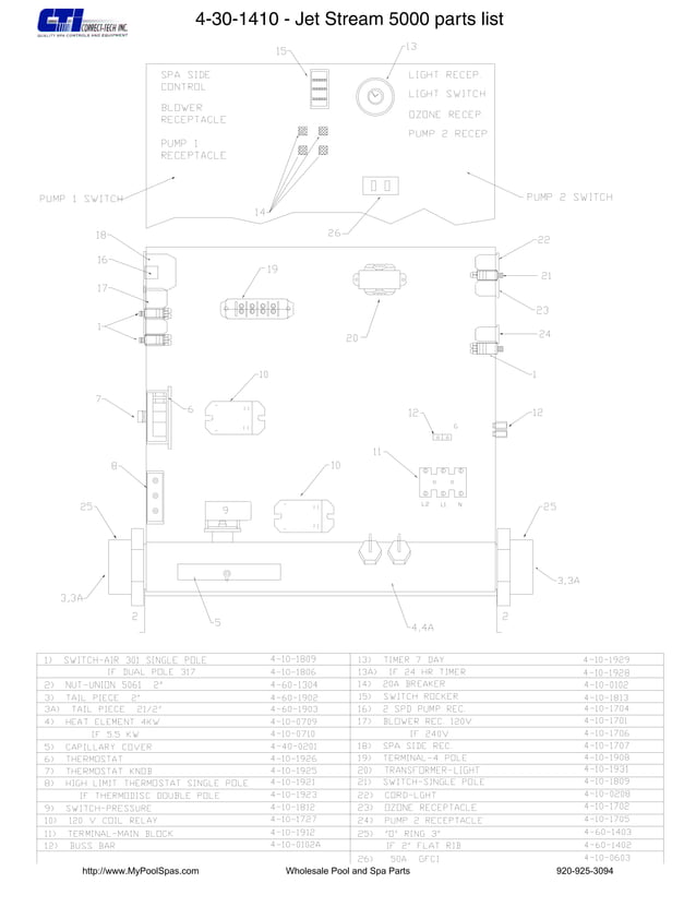 Jetstream 5000-parts-list revised | PDF