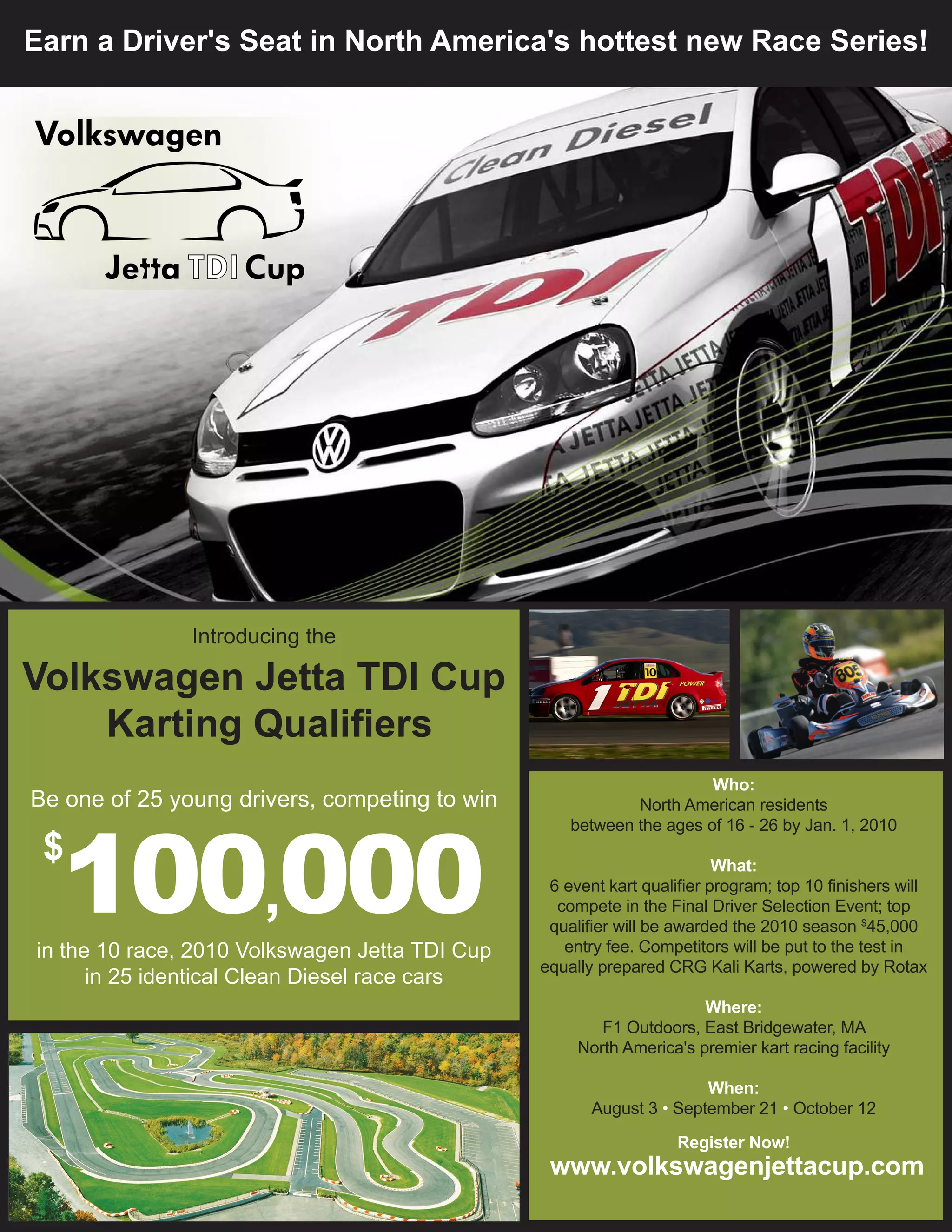 Jetta Tdi Cup Karting Flyer | PDF
