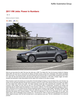 2011 Volkswagen Jetta-Evidence Manual | PDF
