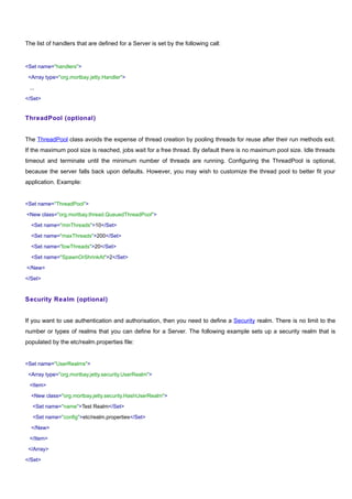 Jetty Vs Tomcat | PDF