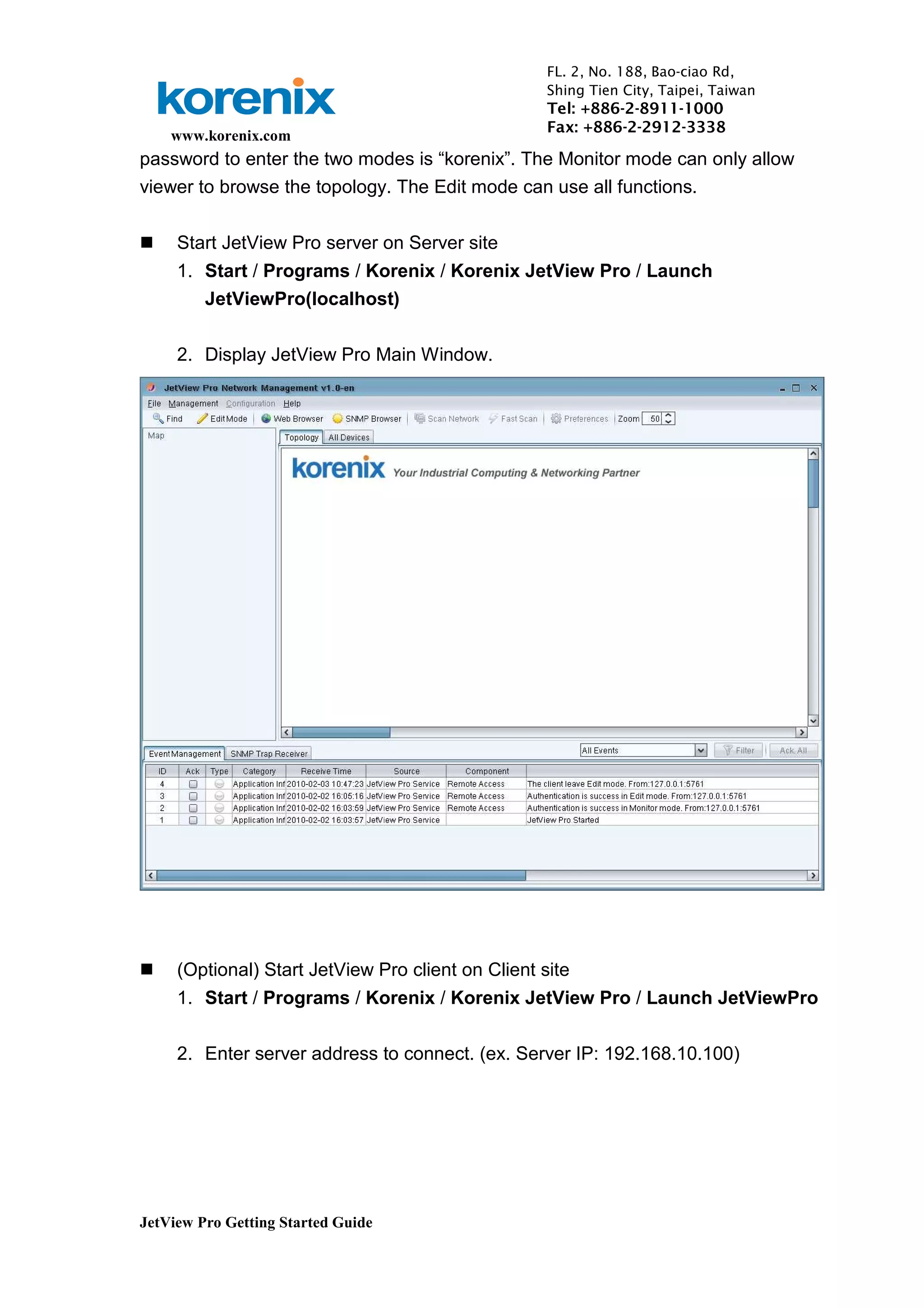 Jet view pro_getting_started_guide_v1.1 | PDF