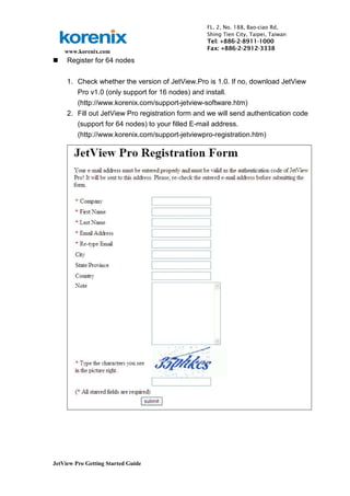 Jet view pro_getting_started_guide_v1.1 | PDF