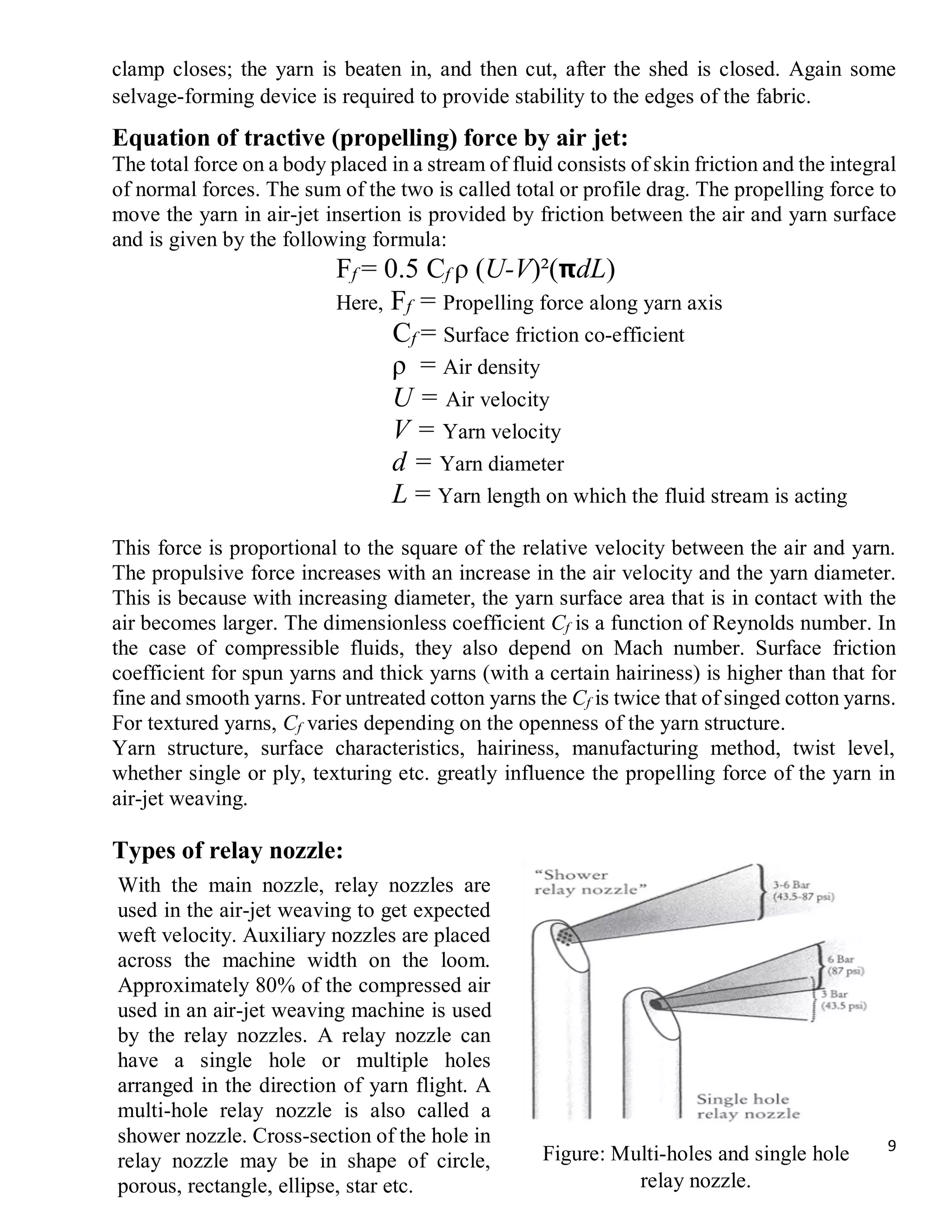 Jet weaving | PDF