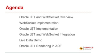 Oracle JET and WebSocket | PPT