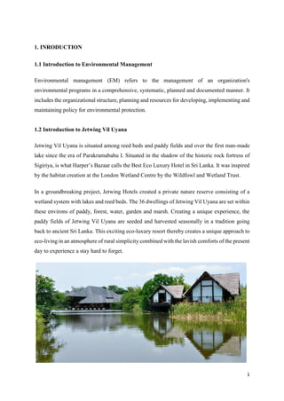 Environmental Management Practice | PDF