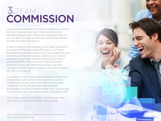 Jeunesse Compensation plan | PDF