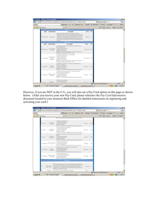 Jeunesse newmembersignupinstr | PDF | Credit Cards | Personal Debt