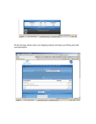 Jeunesse newmembersignupinstr | PDF | Credit Cards | Personal Debt