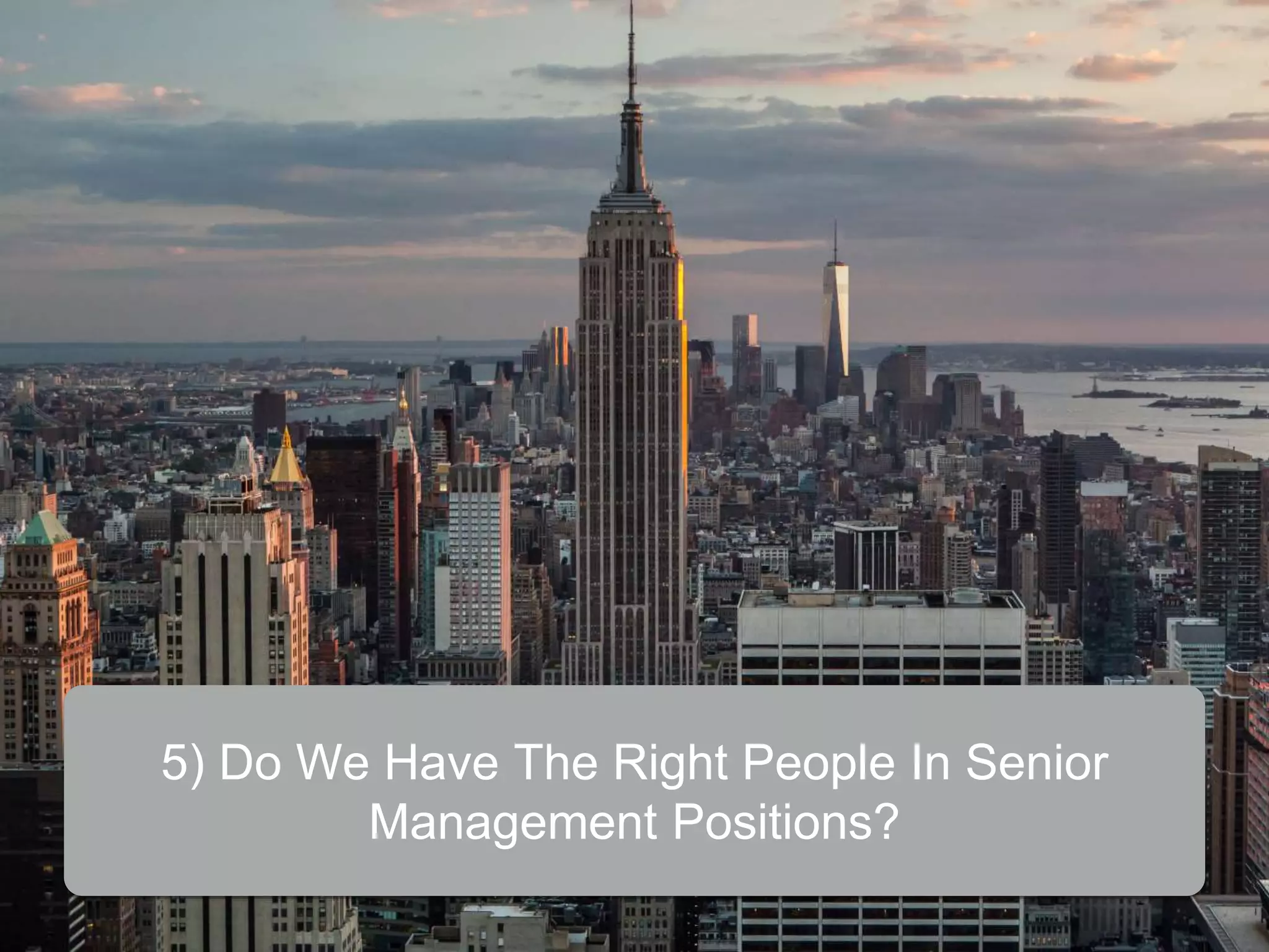 “How Am I Doing?”: Five Recurring Questions Every Successful Business ...