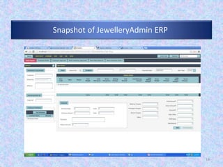 Jewellery Management ERP Software | PPTX