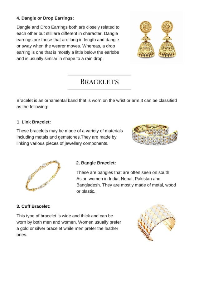 Jewellery Forms and Style - Candere | PDF