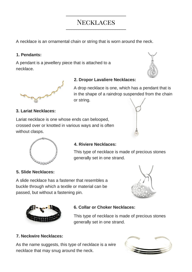 Jewellery Forms and Style - Candere | PDF