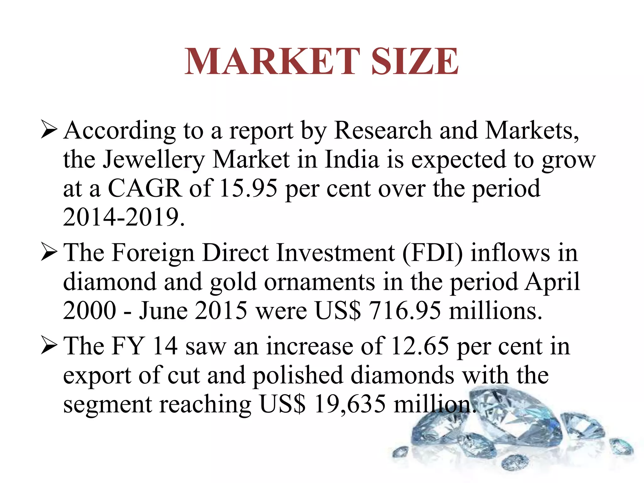 Jewellery industry my ppt | PPTX