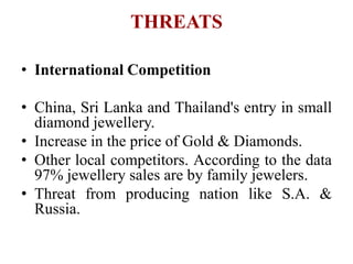 Jewellery industry my ppt | PPTX