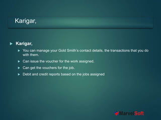 Jewellery Management Software | PPTX