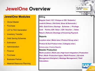 Jewelry ERP software Bangalore India | PDF | Sales | Business