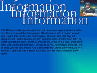 Jewel's Ratana faith | PPT