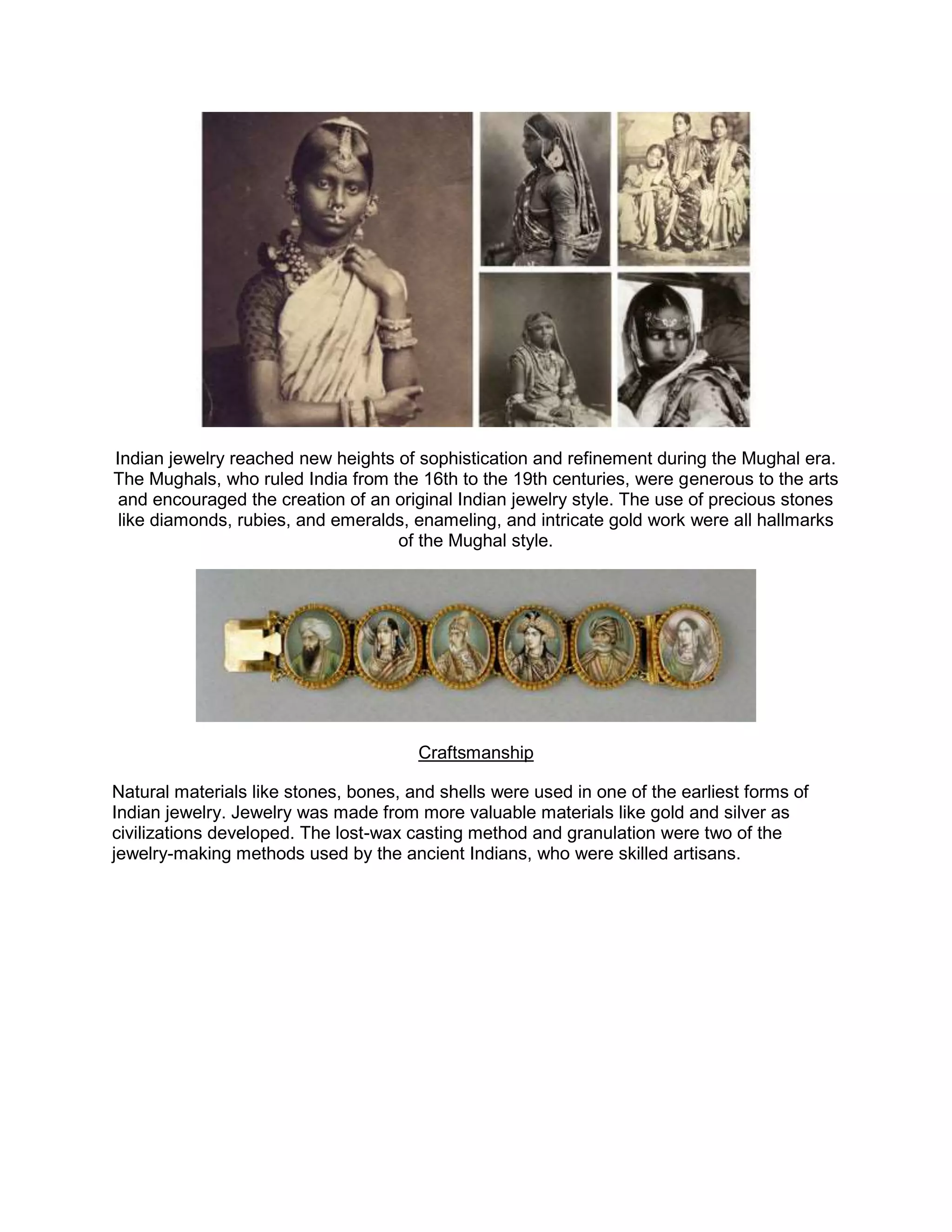 THE TIMELESS ALLURE OF INDIAN JEWELRY: A CULTURAL AND FASHIONABLE ...