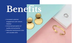 Jewelry Display LED Lighting by promolux | PPT