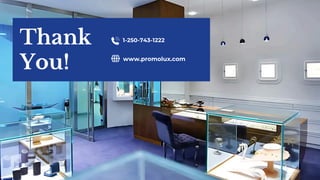 Jewelry Display LED Lighting by promolux | PPT