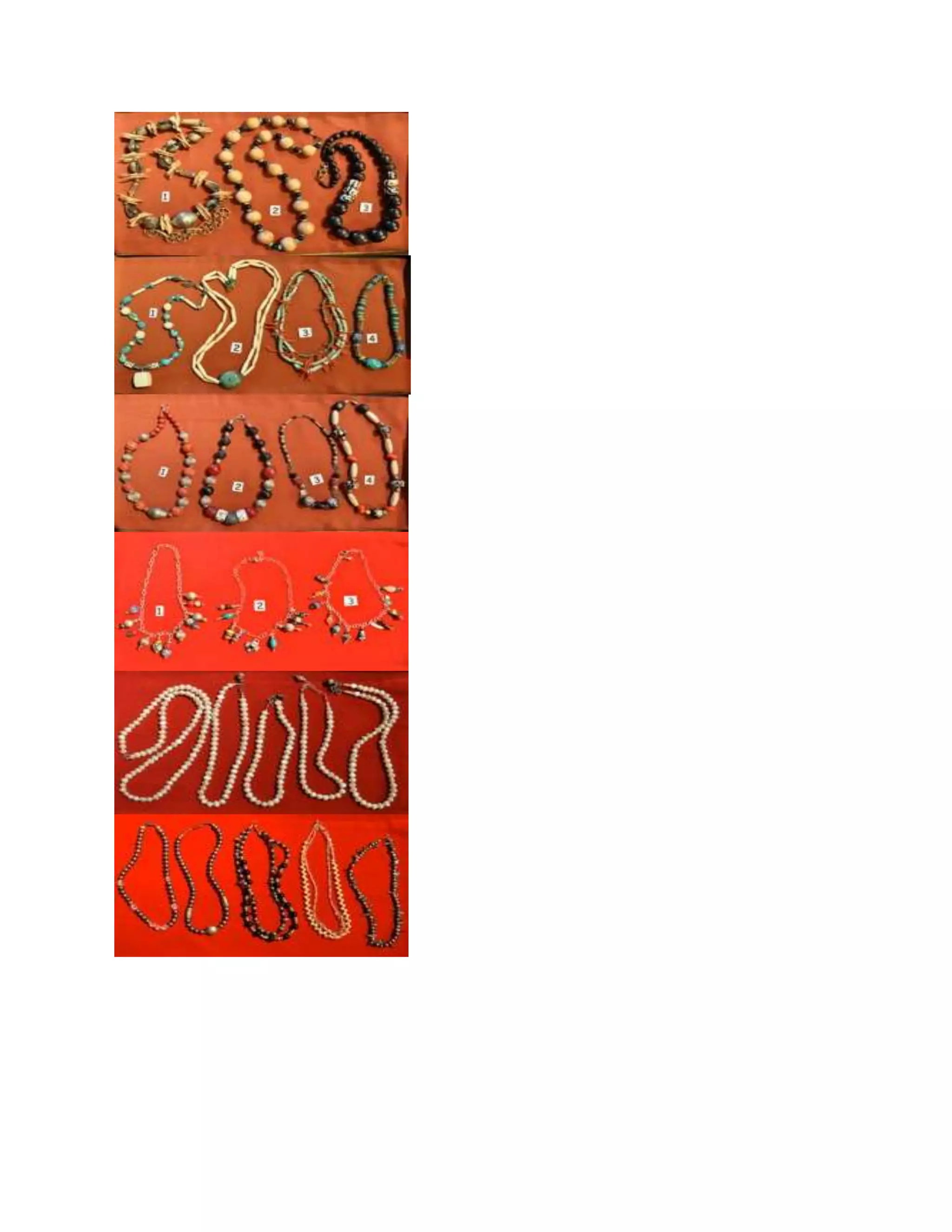 Jewelry samples | DOCX