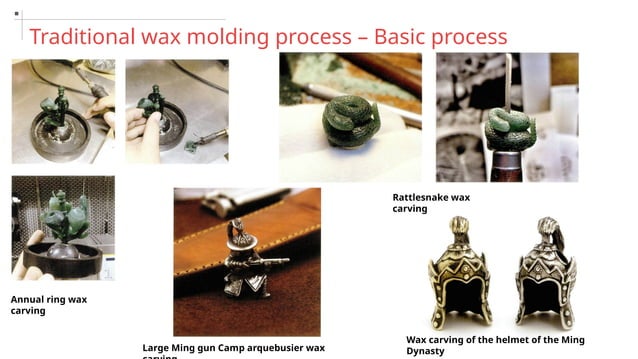 The Wax Modeling Process for Jewelry.pptx | Jewelry Making | Arts and Crafts