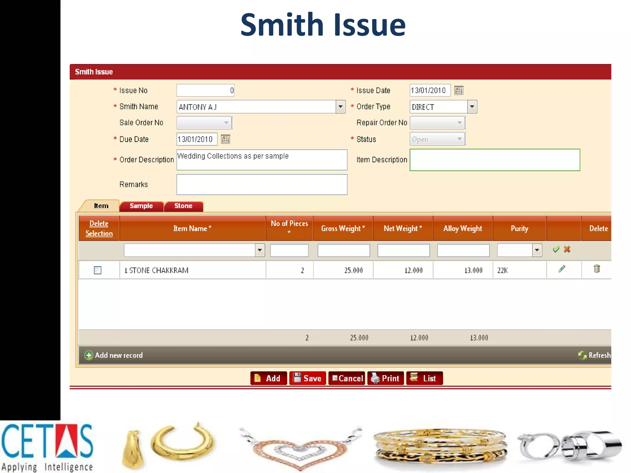 Jewellery Retail Software | PPT