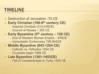 Introduction to Jewish, Early Christian, & Byzantine Art | PPTX