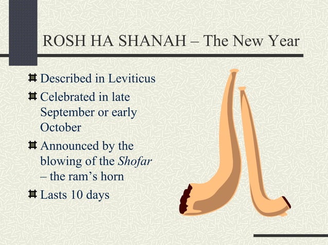 Jewish Holy Days | PPT