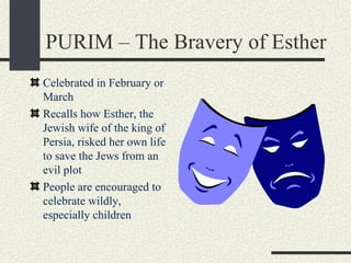 Jewish Holy Days | PPT | Judaism | Religion & Spirituality