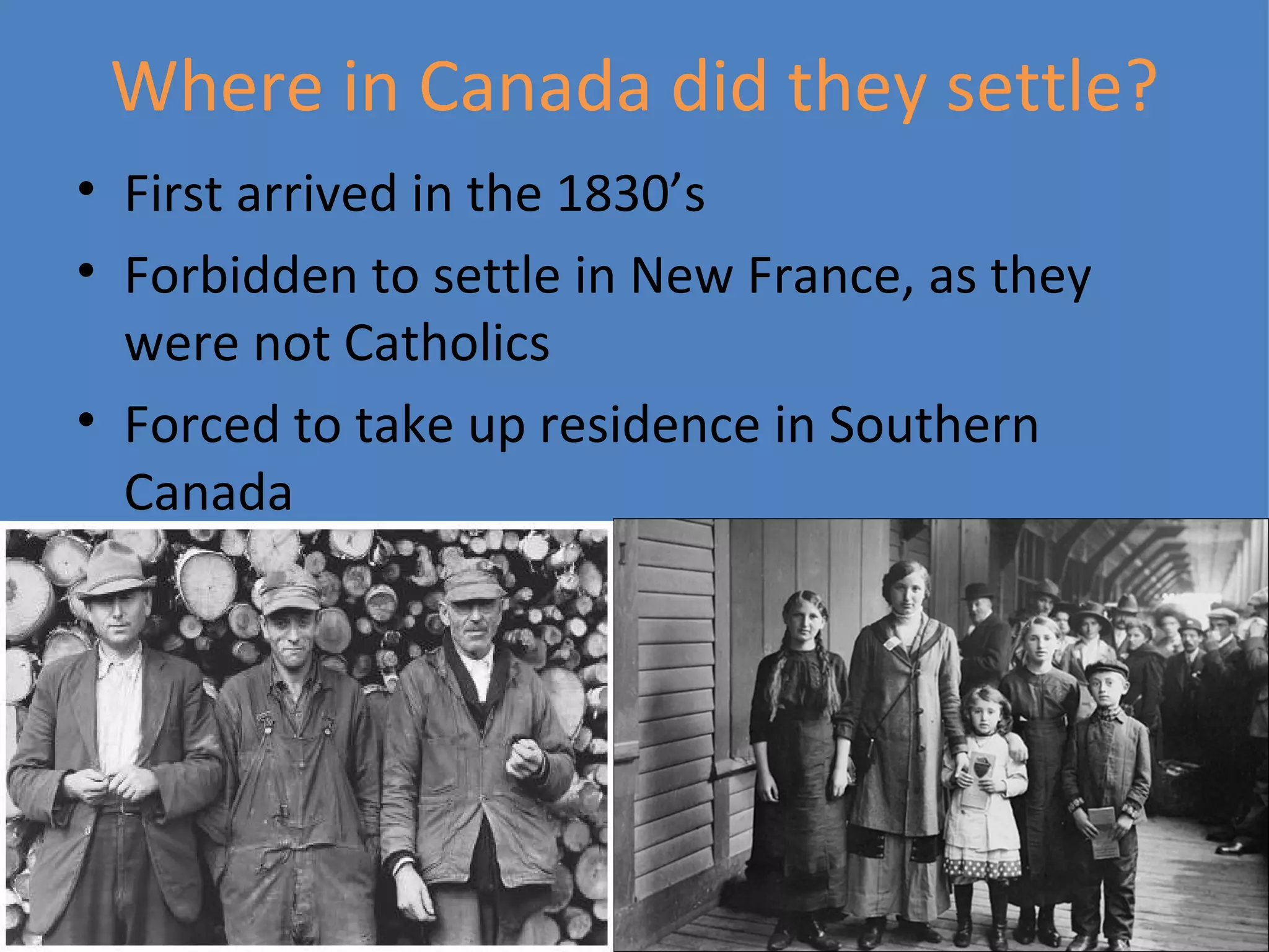 Jewish Immigration Project | PPT