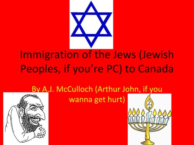 Jewish Immigration Project | PPT