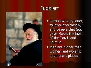Jewish Religious Beliefs And Practices | PPT