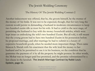 Jewish Wedding Ceremony | PPTX