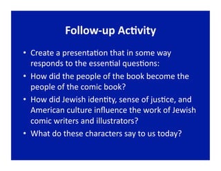 Jews and the Comic Book | PDF