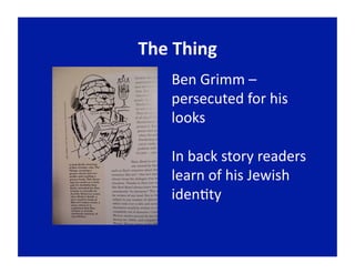 Jews and the Comic Book | PDF