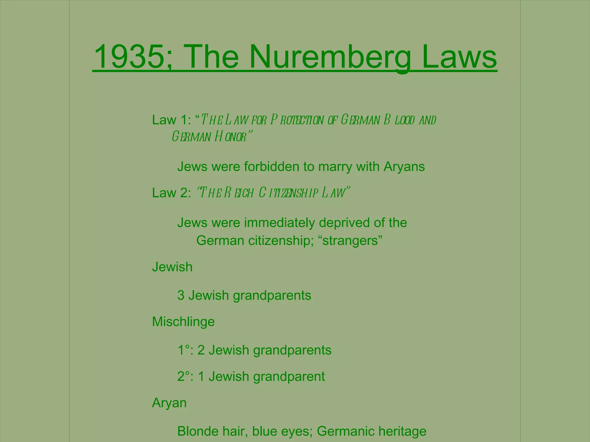 Nazis, Jews and the Holocaust | ODP