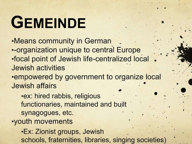 Jews In Weimar Germany | PPT