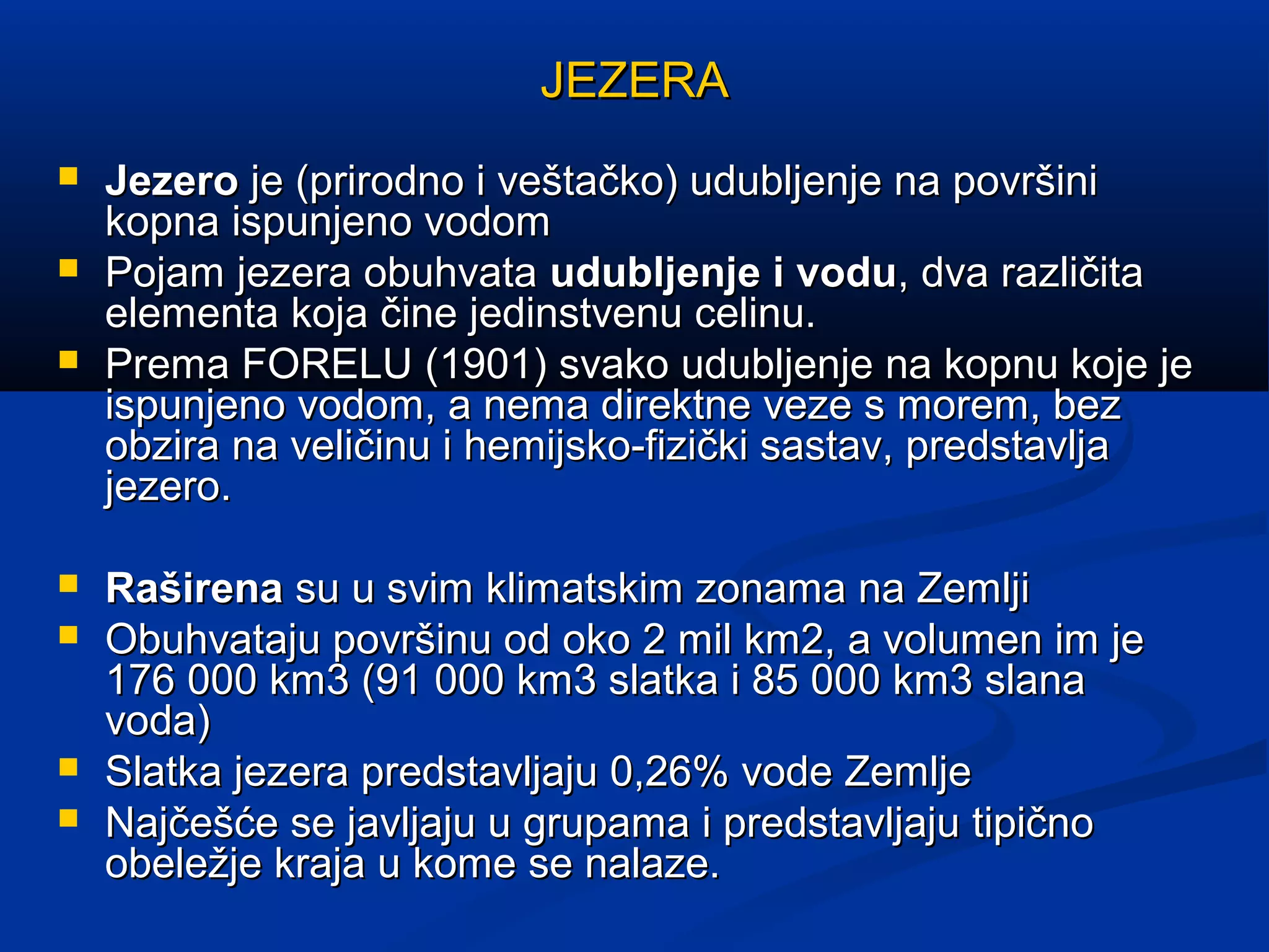 Jezera | PPT