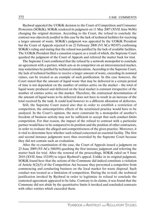 Jezewska possible objective justification of a network monopoly’s refusal | PDF