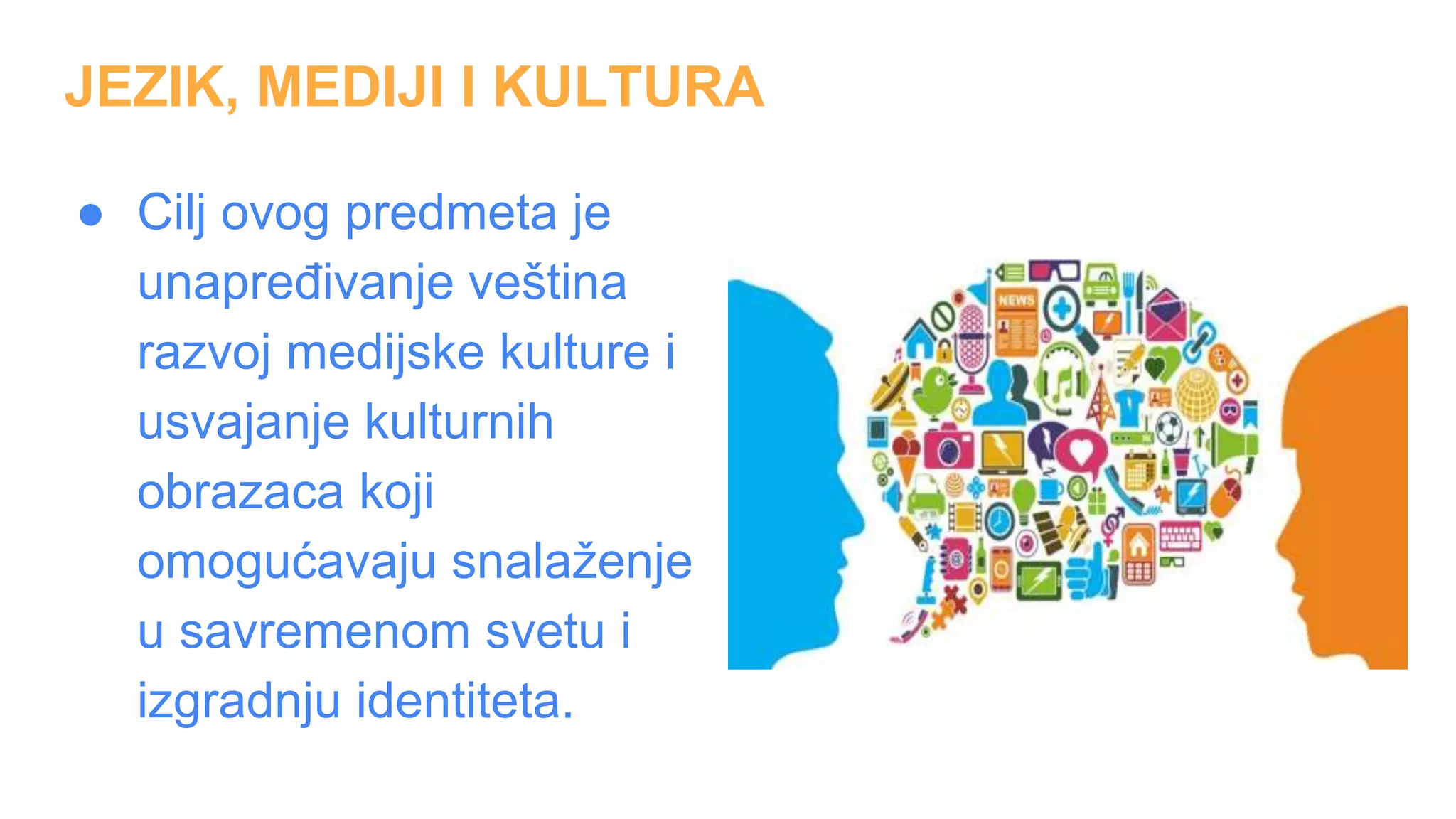 Jezik, mediji i kultura | PPTX